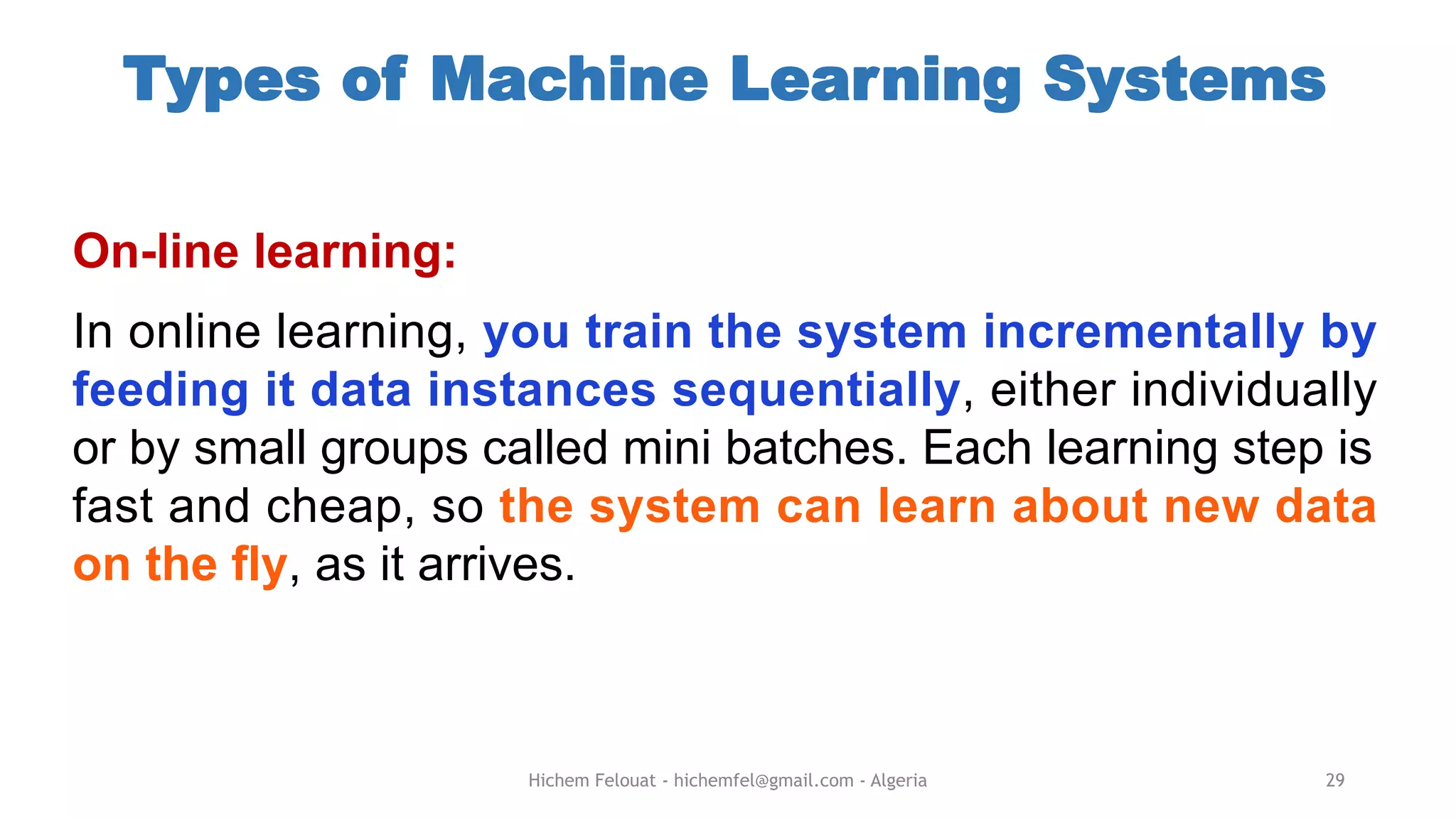 The fundamentals of Machine Learning | PDF | Email | Internet