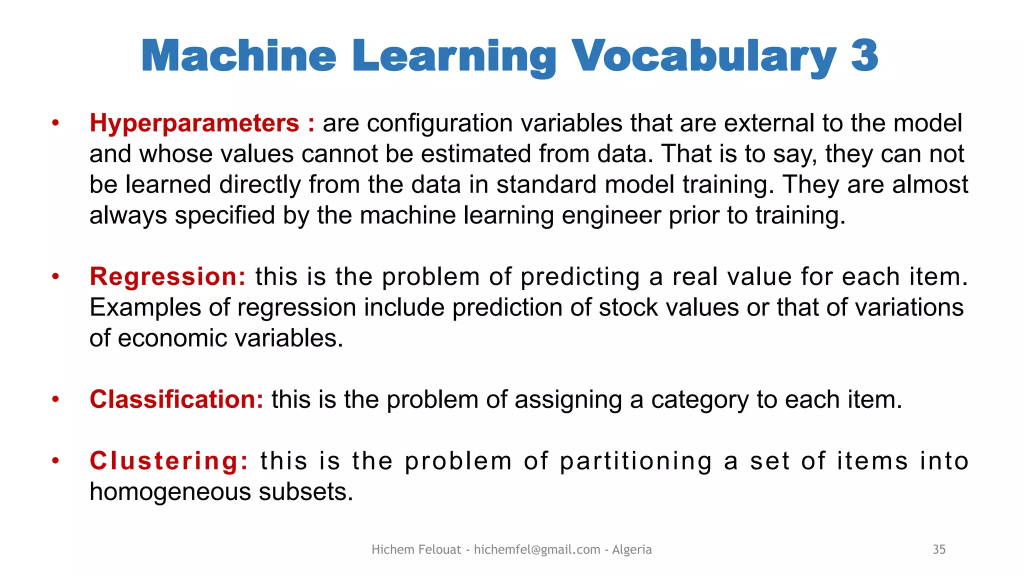 The fundamentals of Machine Learning | PDF | Email | Internet