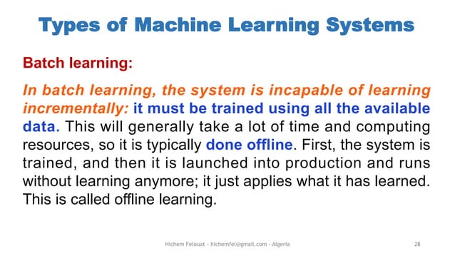 The fundamentals of Machine Learning | PDF | Email | Internet