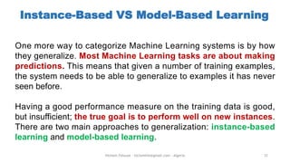 The fundamentals of Machine Learning | PDF
