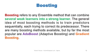 The fundamentals of Machine Learning | PDF