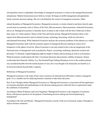 The fundamentals of managerial economics | PDF