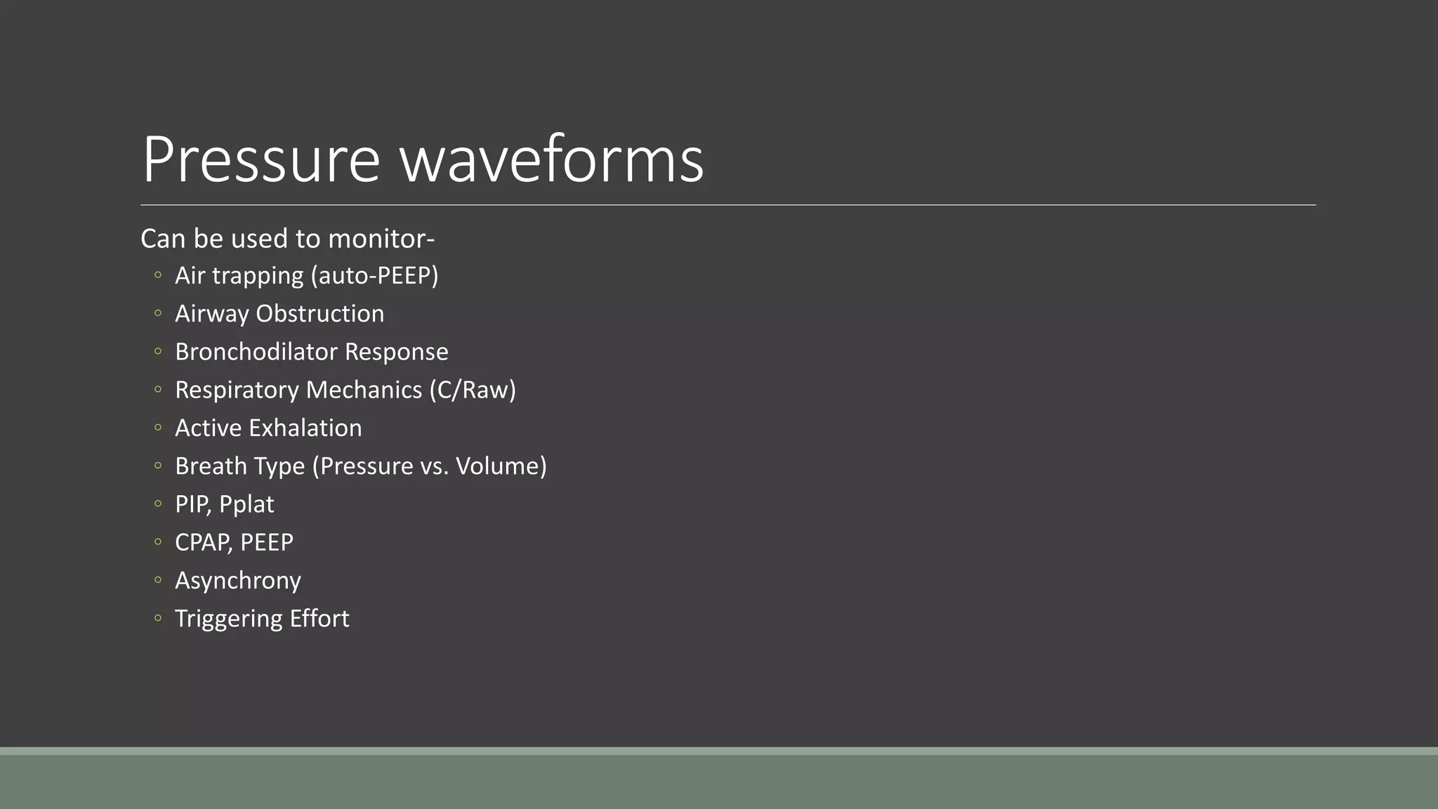 The fundamentals of mechanical ventilation | PPTX