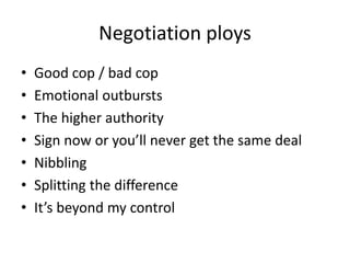 The fundamentals of negotiation | PPTX