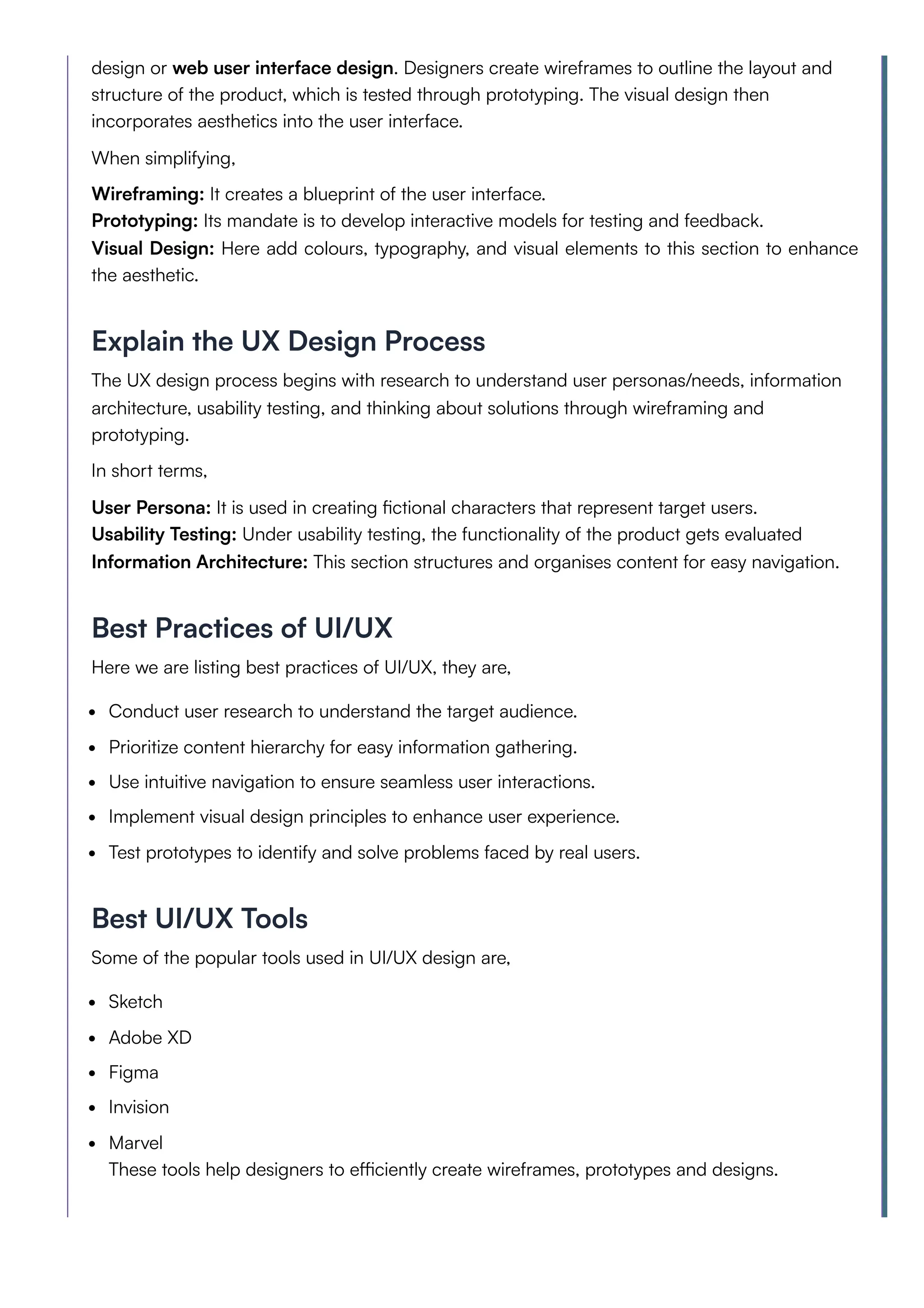 The Fundamentals of UI and UX Design - Cuneiform | PDF