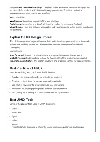 The Fundamentals of UI and UX Design - Cuneiform | PDF