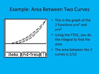 The fundamental theorem of calculus | PPTX