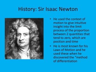 The fundamental theorem of calculus | PPTX