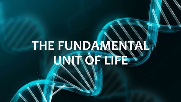 The Fundamental Unit Of Life Class - 9 | PPTX | Biological Sciences | Science
