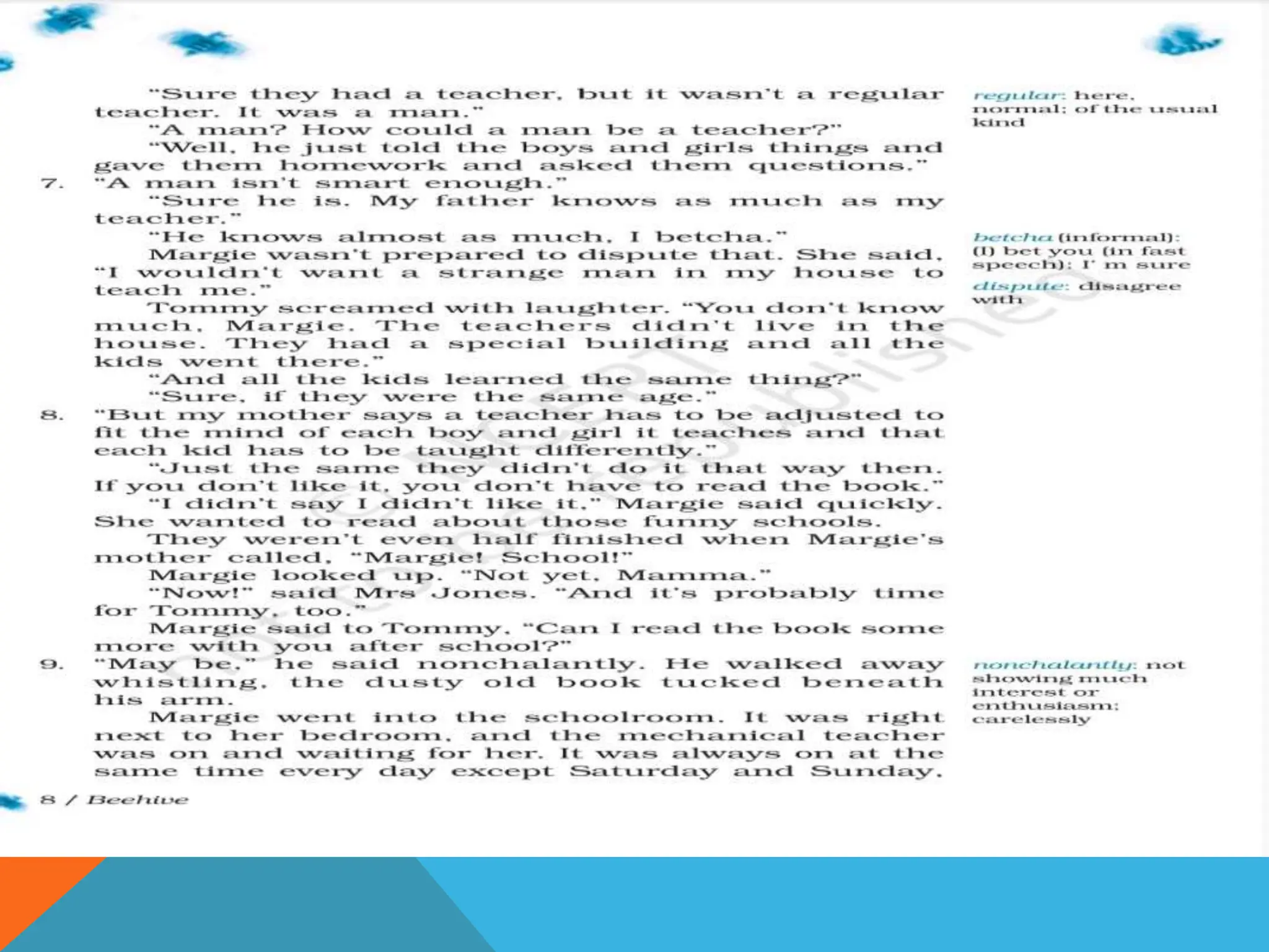 The Fun They Had (1).pptx BEEHIVE ONE CHAPTER | PPT