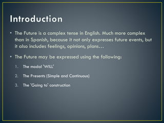 The Future in English: Intermediate | PPTX