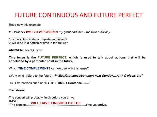 The future | PPT