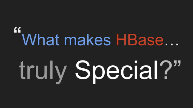 The Future of Hbase | PPT