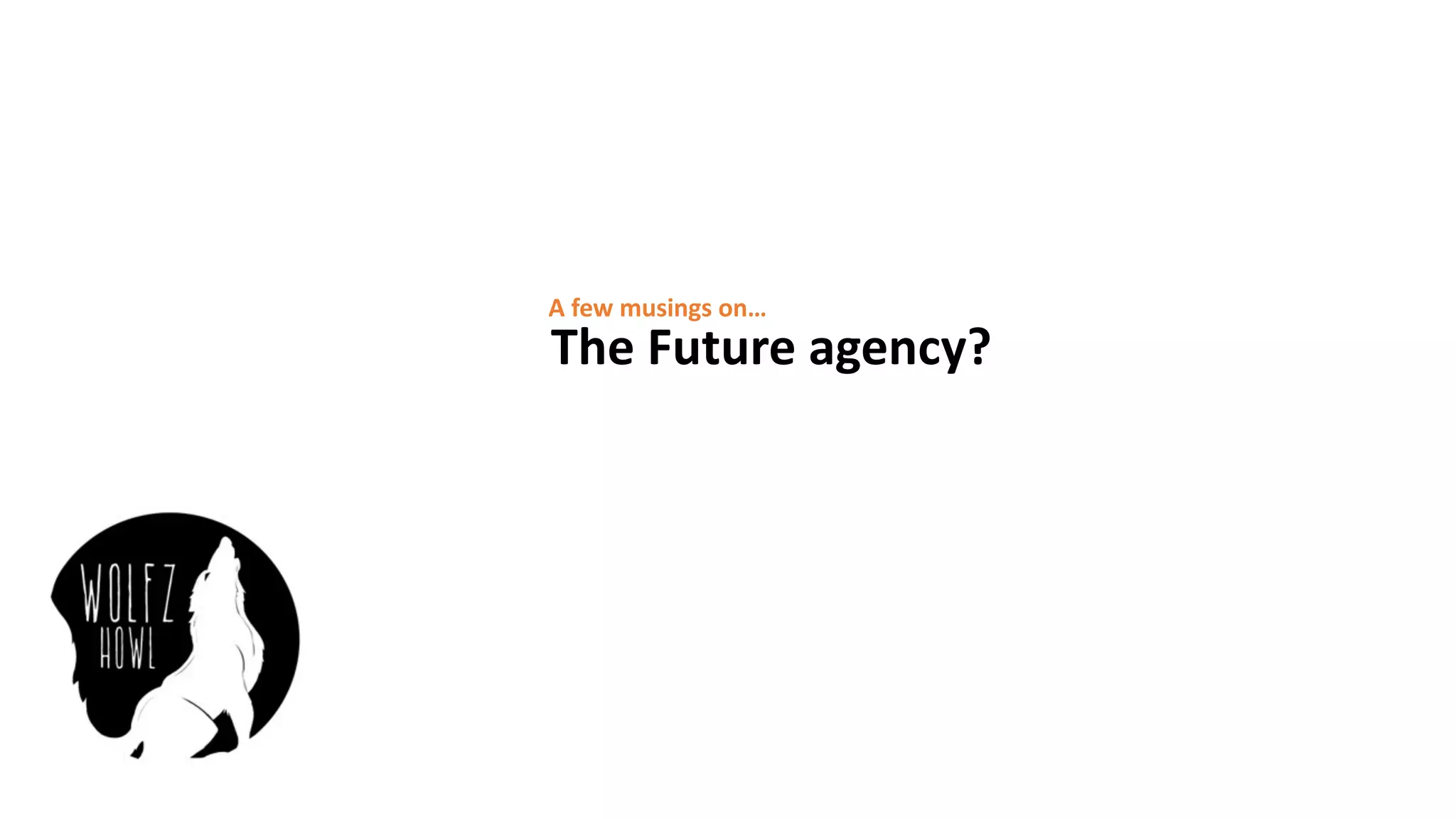 The future agency? | PDF