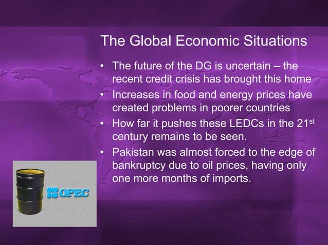 The Future Global Economic Situations | PPTX