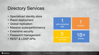 The Future is Now: What’s New in ForgeRock Directory Services | PPT