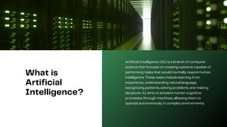 The Future is now Journey Through Artificial Intelligence | PPT