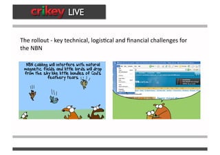 Where do we go from here? The future of the NBN | PPT