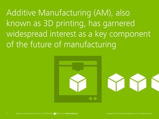 The future of 3D printing | PDF