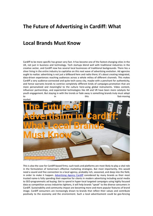 The Future of Advertising in Cardiff Advertising Agency Cardiff.pdf