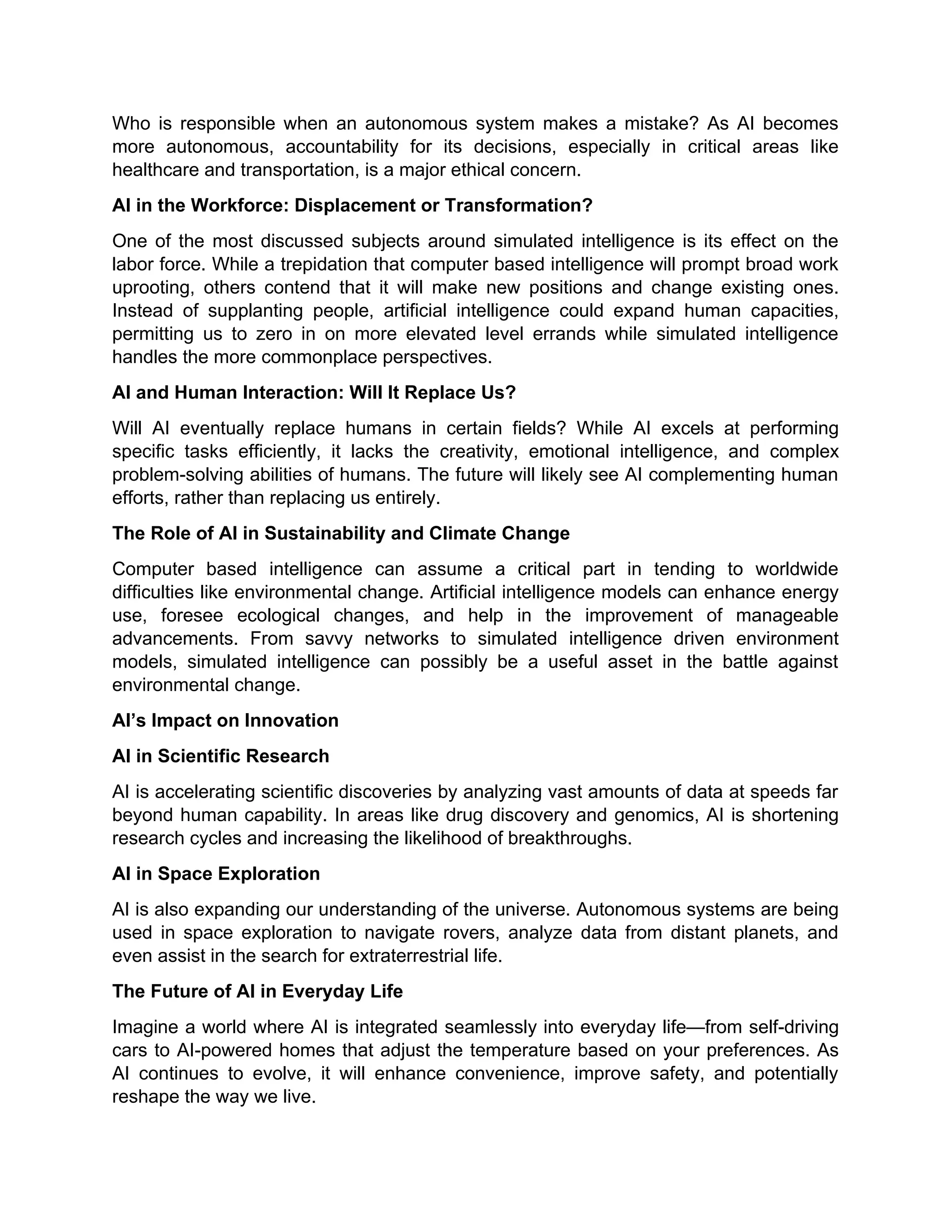 The Future of Artificial Intelligent and Its benefits ?? | DOCX