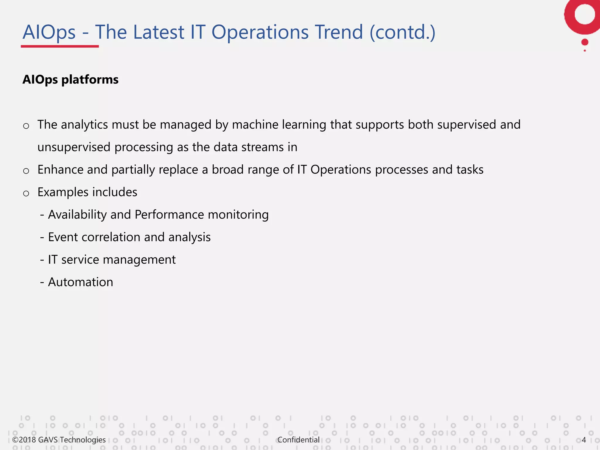 The future of AIOps | PPTX