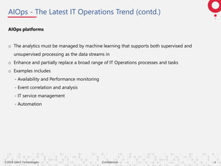 The future of AIOps | PPTX