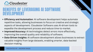 The Future of AI Software Development with Cloudester | PDF