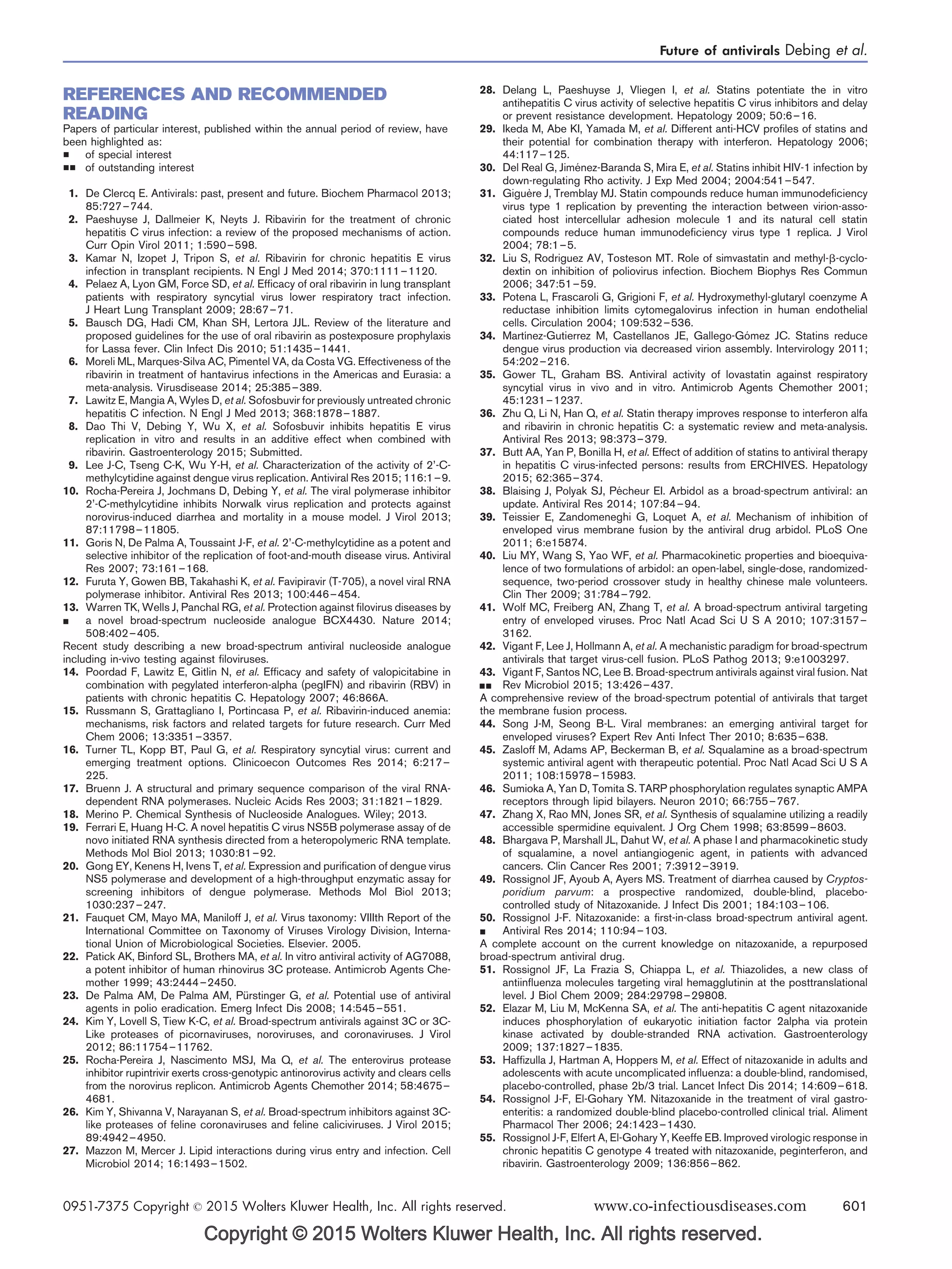 The future of_antivirals___broad_spectrum.15 | Infectious Diseases ...