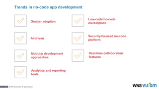 The Future of App Development: Trends in No Code App Builders | PPT