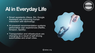 The Future of Artificial Intelligence | IABAC | PPT