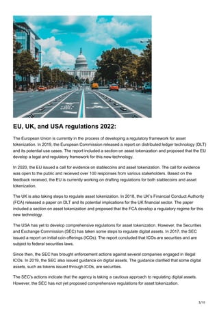 The Future of Asset Tokenization | PDF