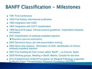 Kim Solez - The Future of the Banff Meetings and Banff Foundation for ...