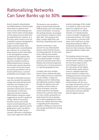 The future of bank branches coordinating physical with digital ...