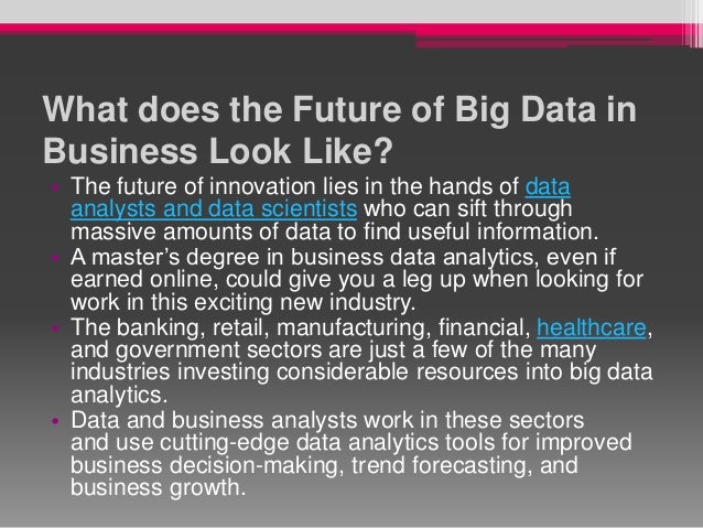 The Future Of Big Data In Business – 4 Emerging Trends In 2022.pptx