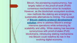 The Future of Bitcoin Introducing Staking Mechanisms.pdf