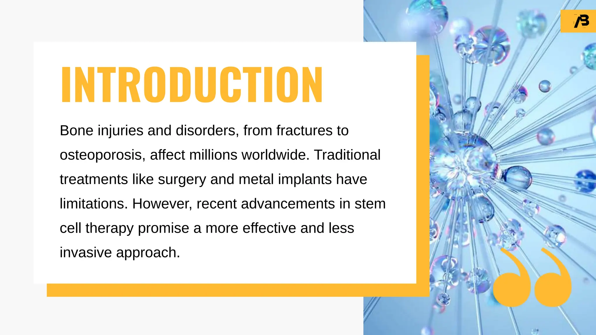 The Future of Bone Healing: Innovations in Stem Cell Therapy | R3 Stem Cell | PPT