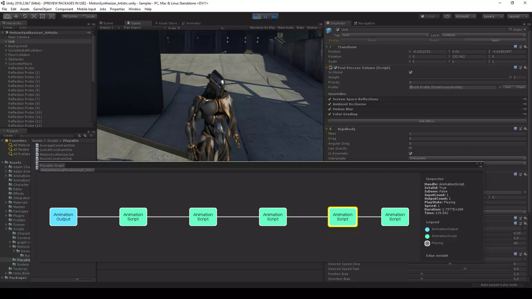 The Future of Character Animation in Unity: High Quality Motion Synthesis | PPT