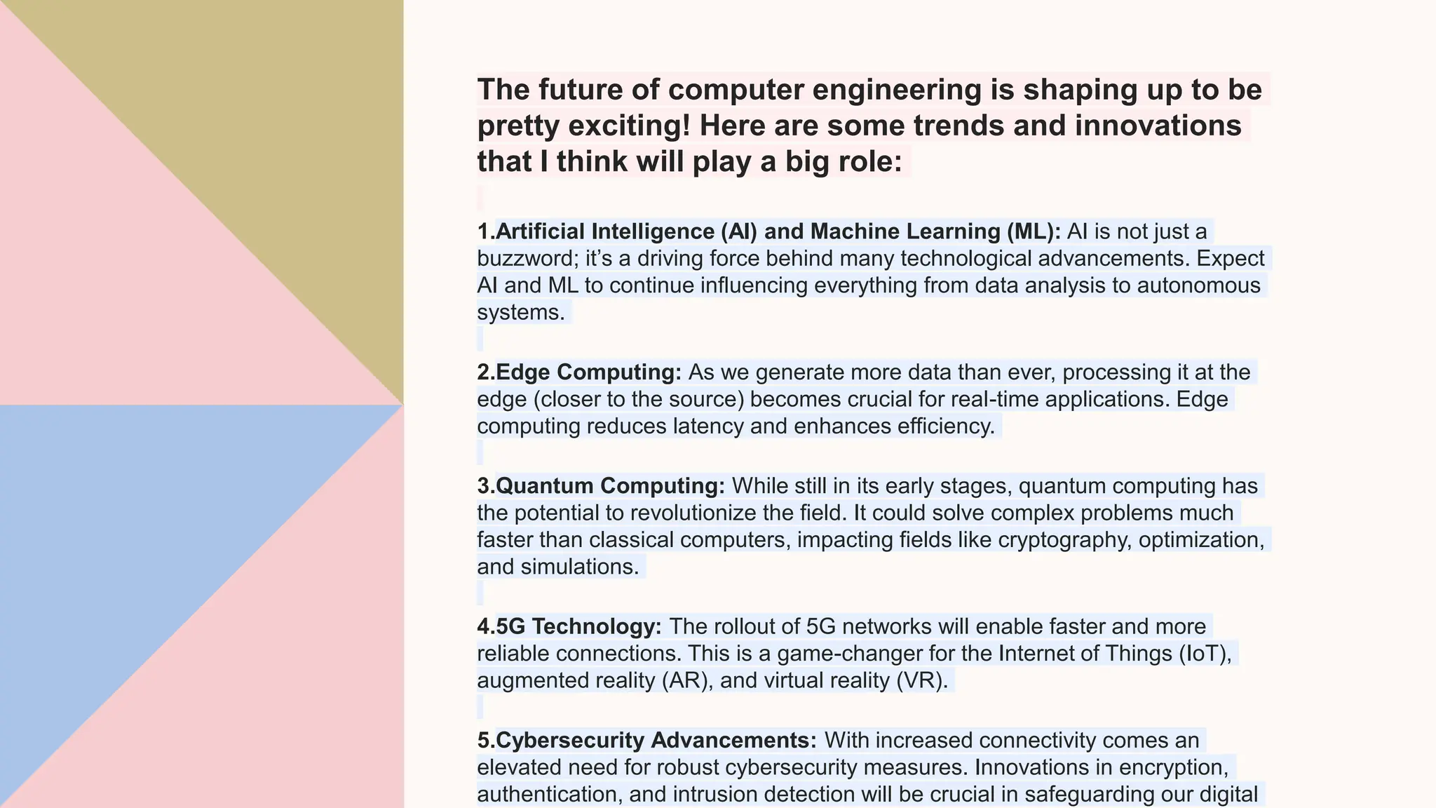 The Future of Computer Engineering- Trends and Innovations | PPTX