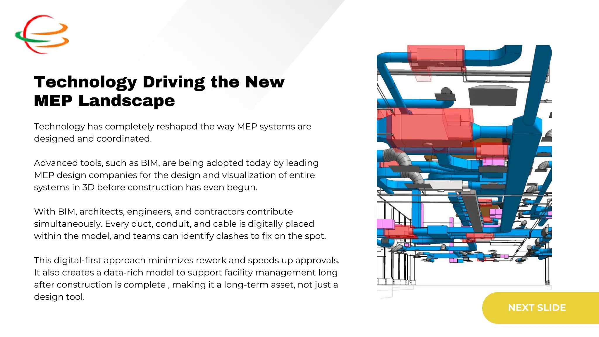The Future of Construction Integrating Advanced MEP Design Solutions. | PDF