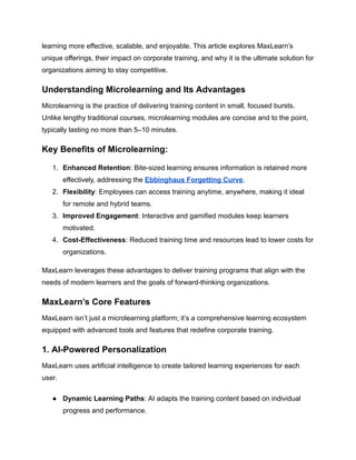 The Future of Corporate Training_ Why MaxLearn’s Microlearning Platform Stands Out.pdf