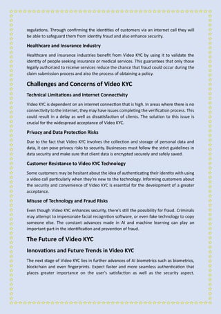 The Future of Customer Verification What is Video KYC.pdf