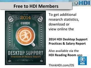 The Future of Desktop Support - HDI Northcoast Chapter | PPT