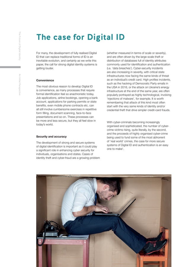 The future of digital identity initial perspective | PDF