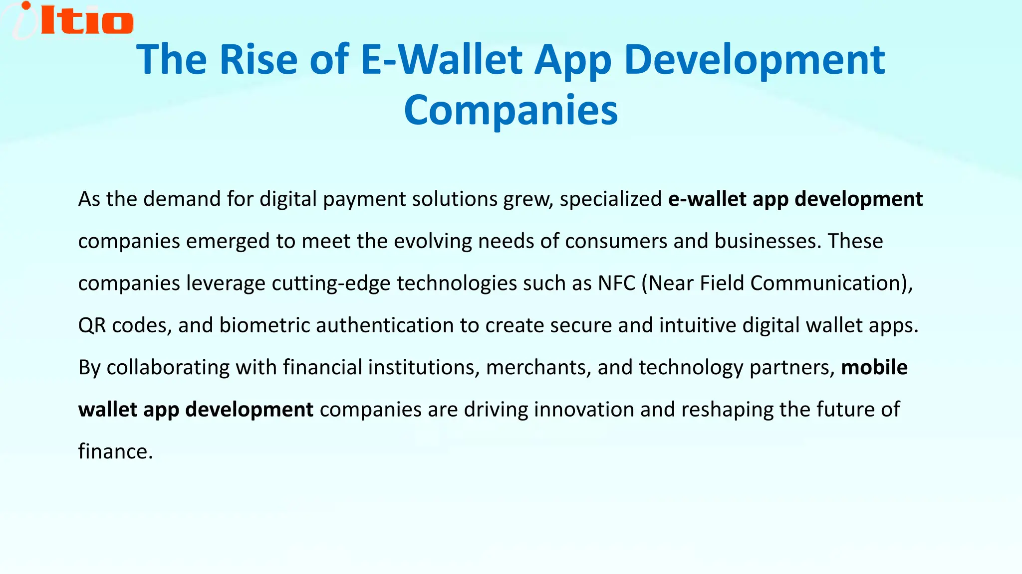 The Future of Digital Wallet Mobile App Development | PPTX