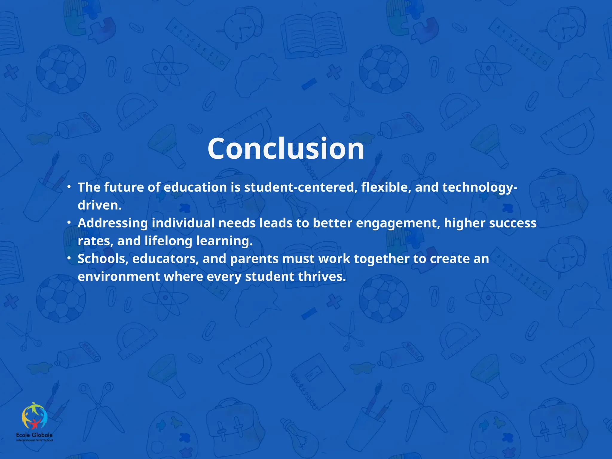 The Future of Education Addressing Individual Needs. | PPTX