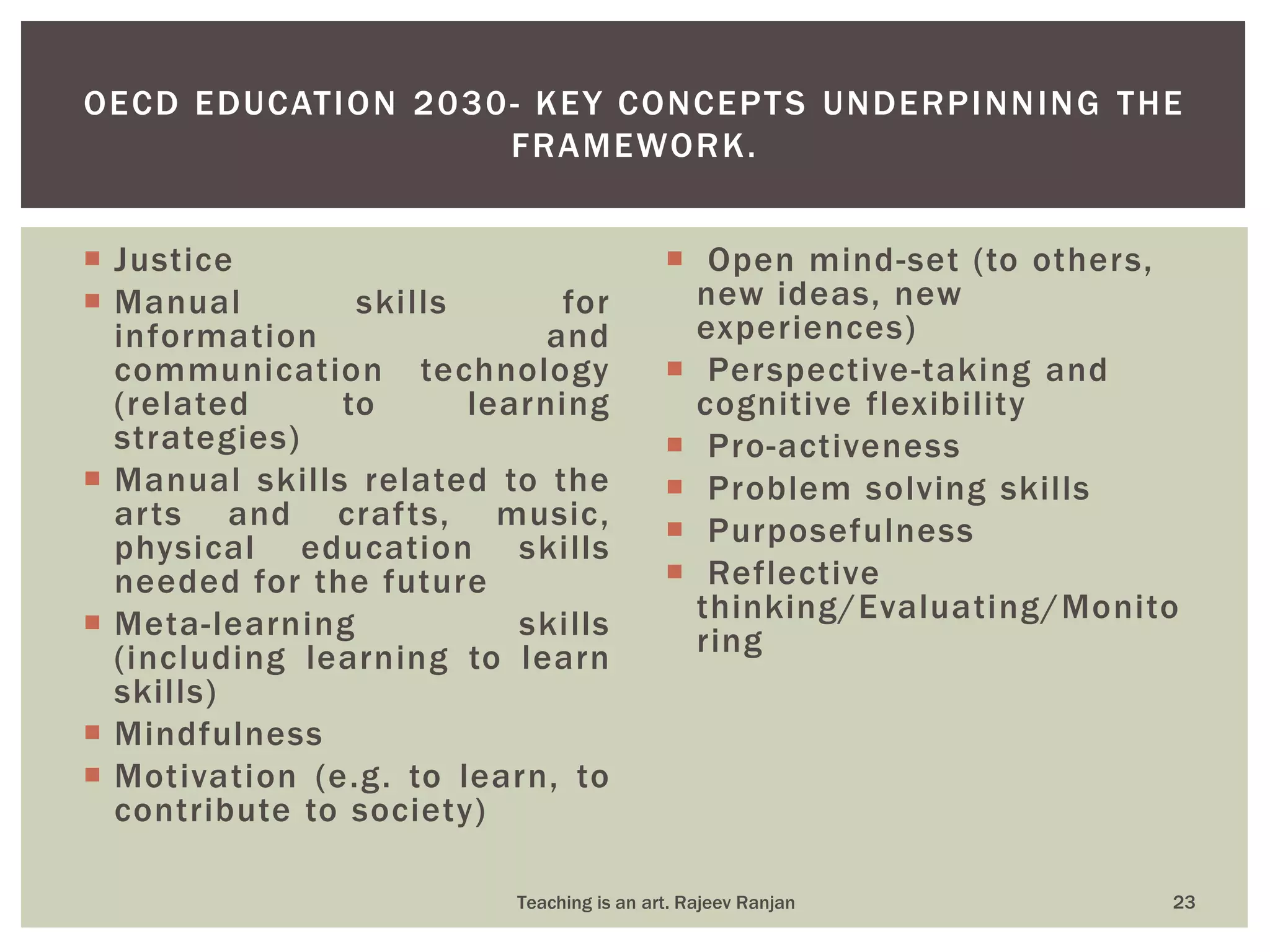 The future of education and skills education 2030 oecd | PDF