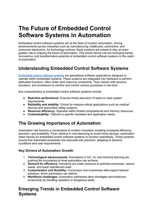 The Future of Embedded Control Software Systems in Automation.docx