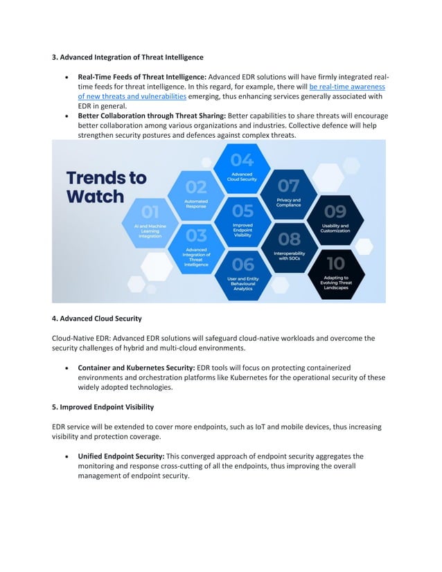 The Future of Endpoint Detection and Response (EDR) Trends to Watch | PDF