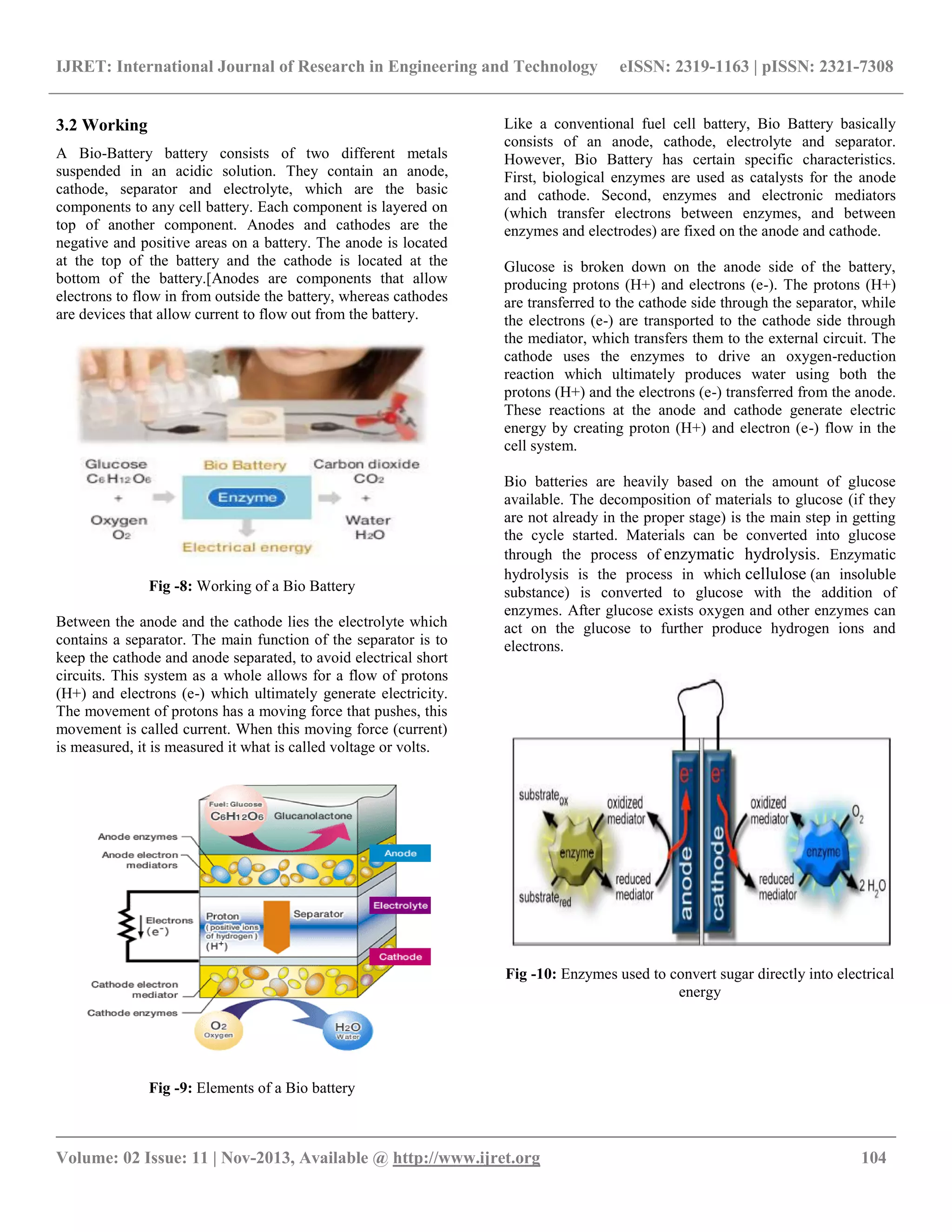 The future of energy bio battery | PDF
